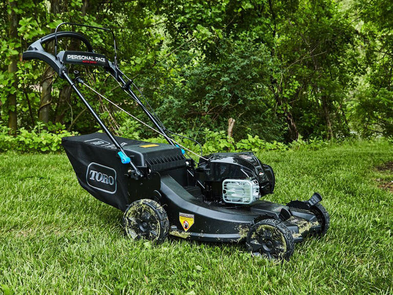 How do you make mowing the lawn easier? Use a self-propelled mower.