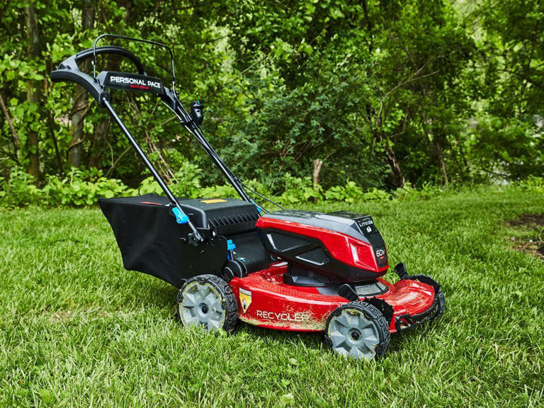 How do you make mowing the lawn easier? Use a self-propelled mower.