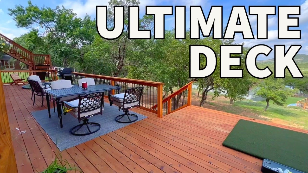 Build the best deck ever with unique construction ideas