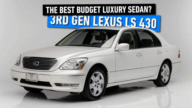 How Lexus Redefined Luxury With Its 90s Sedan Lineup