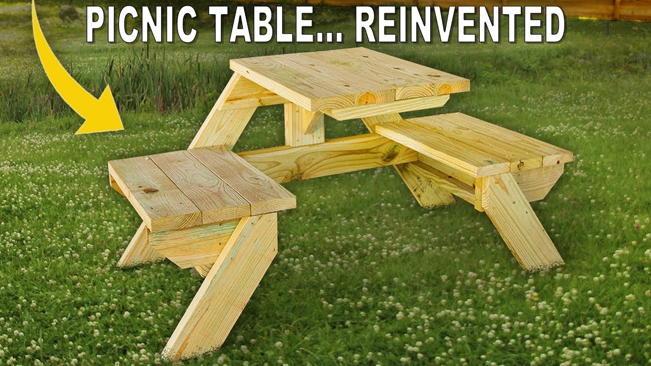 Reinvent Your Picnic Table with This DIY Design