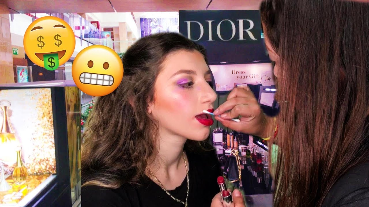 Dior Makeup Counter Experience