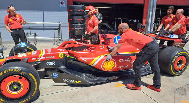 F1, spettacolo Leclerc nelle prove libere a Imola nel GP dell'Emilia ... F1, spettacolo Leclerc nelle prove libere a Imola nel GP dell'Emilia ...