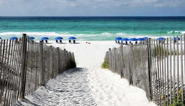 This dreamy Florida beach is famous for its sugar-white sand