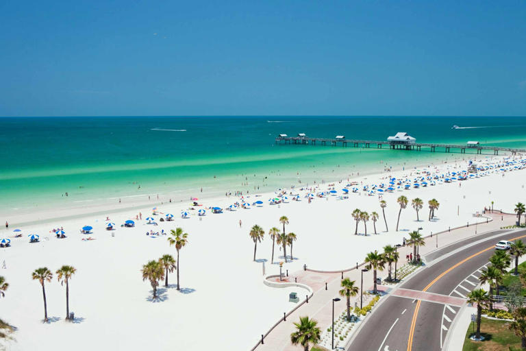 This dreamy Florida beach is famous for its sugar-white sand
