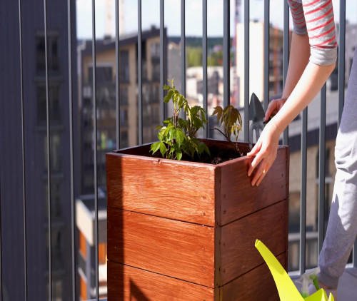 How you can transform a small balcony space into a large garden