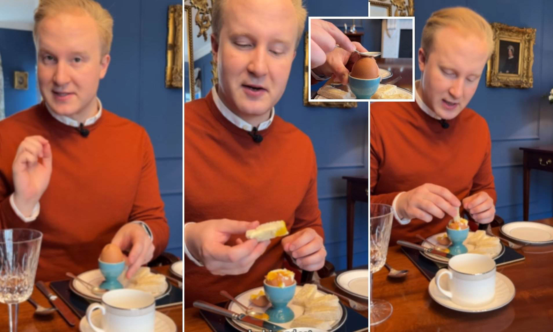 You've been eating eggs and soldiers all wrong! Etiquette expert ... You've been eating eggs and soldiers all wrong! Etiquette expert ...