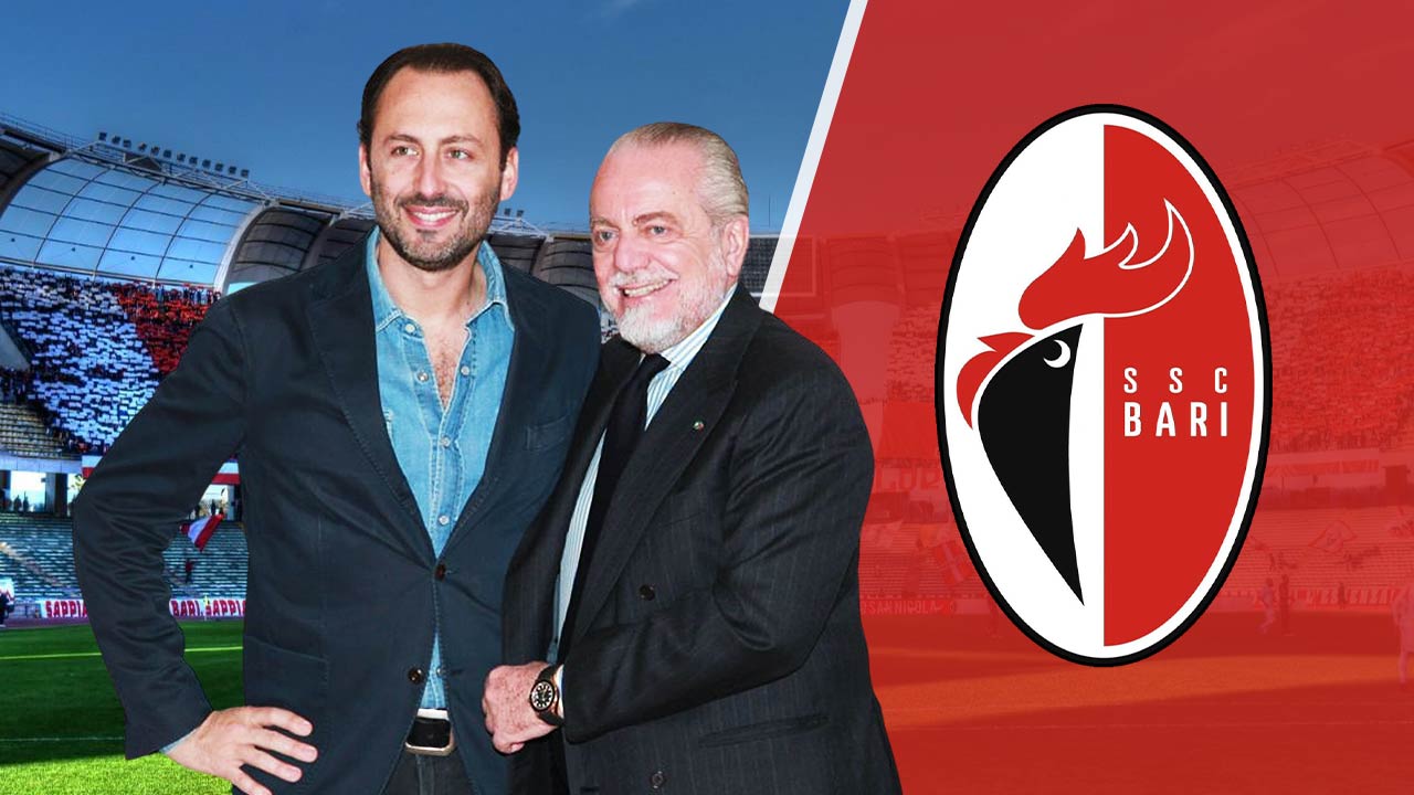 Il Bari è in vendita! La lettera di De Laurentiis al sindaco Leccese ...