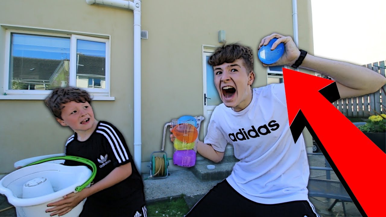 The Most Insane Water Balloon Fight Ever