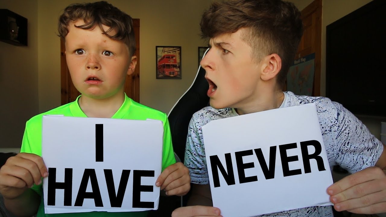 Playing Never Have I Ever with My Little Brother: Secrets Come Out