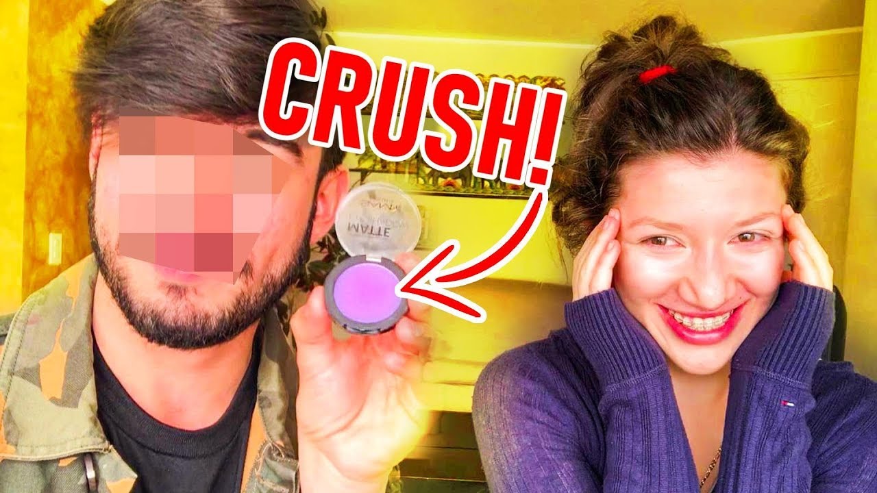 My Crush Did My Makeup... It Got Awkward