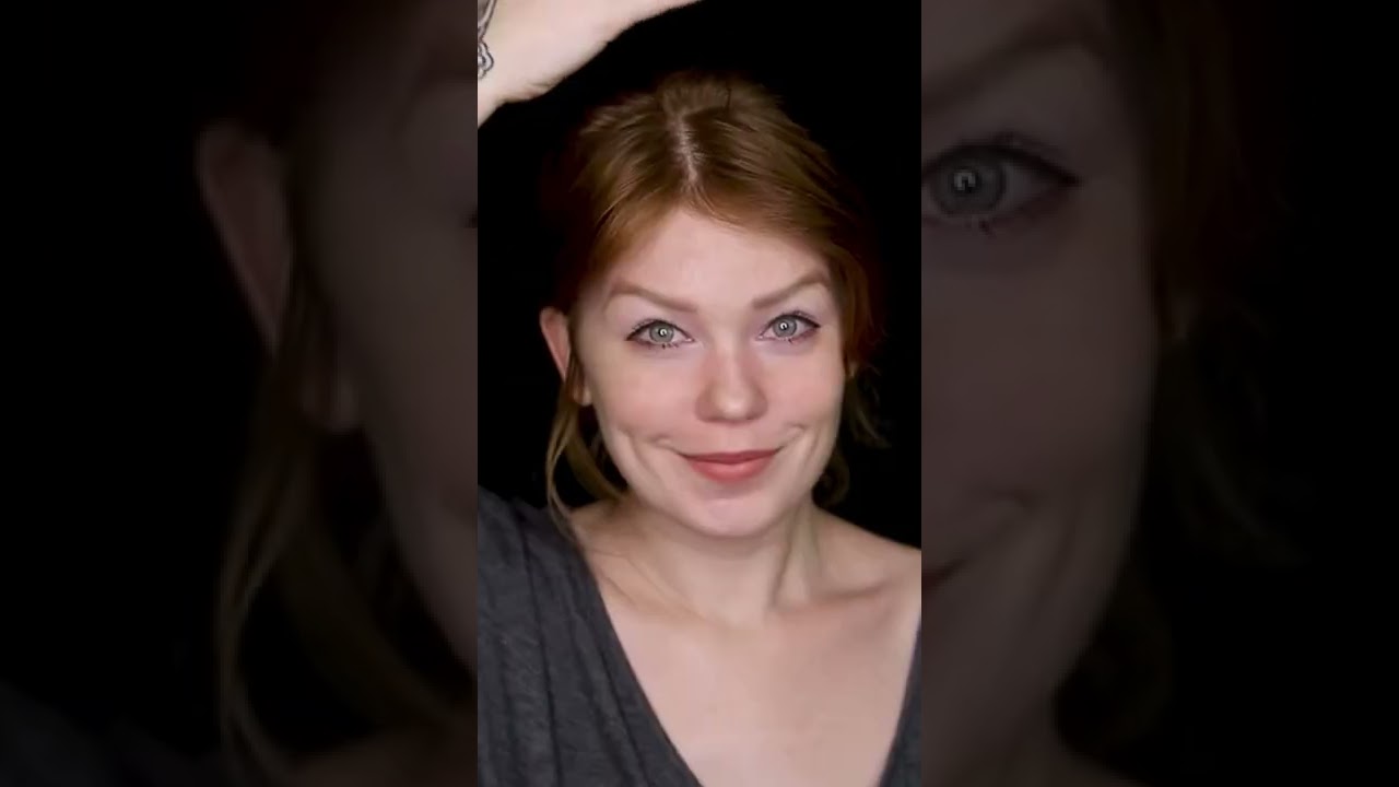 Sad face filter comes to life in dramatic makeup art