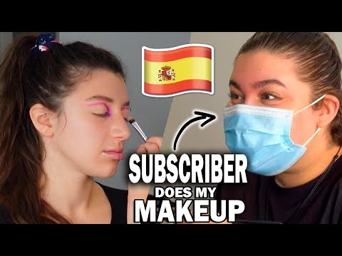 Passionate Spanish subscribers create a stunning personal makeup look