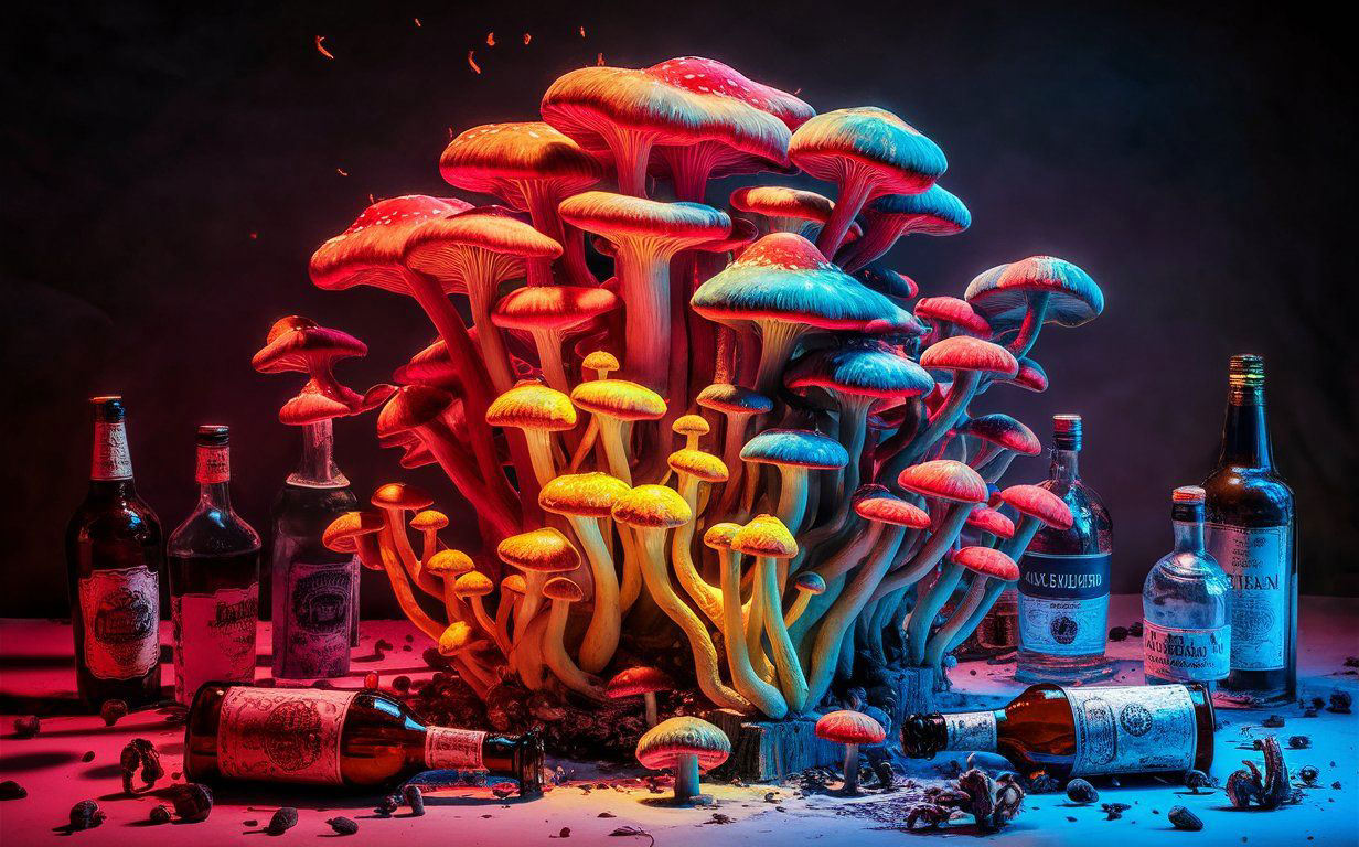 🧬 Des champignons hallucinogènes pour traiter l'addiction à l'alcool 🧬 Des champignons hallucinogènes pour traiter l'addiction à l'alcool