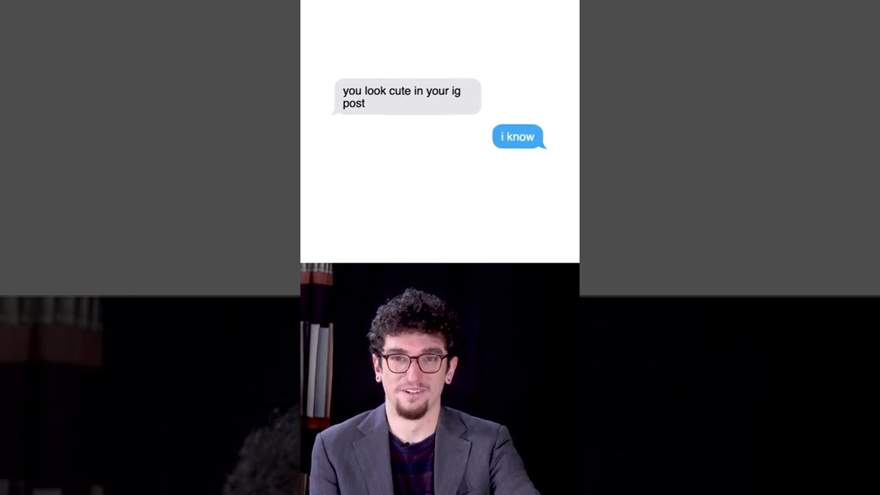 Aiden texts like this and it’s absolutely hilarious