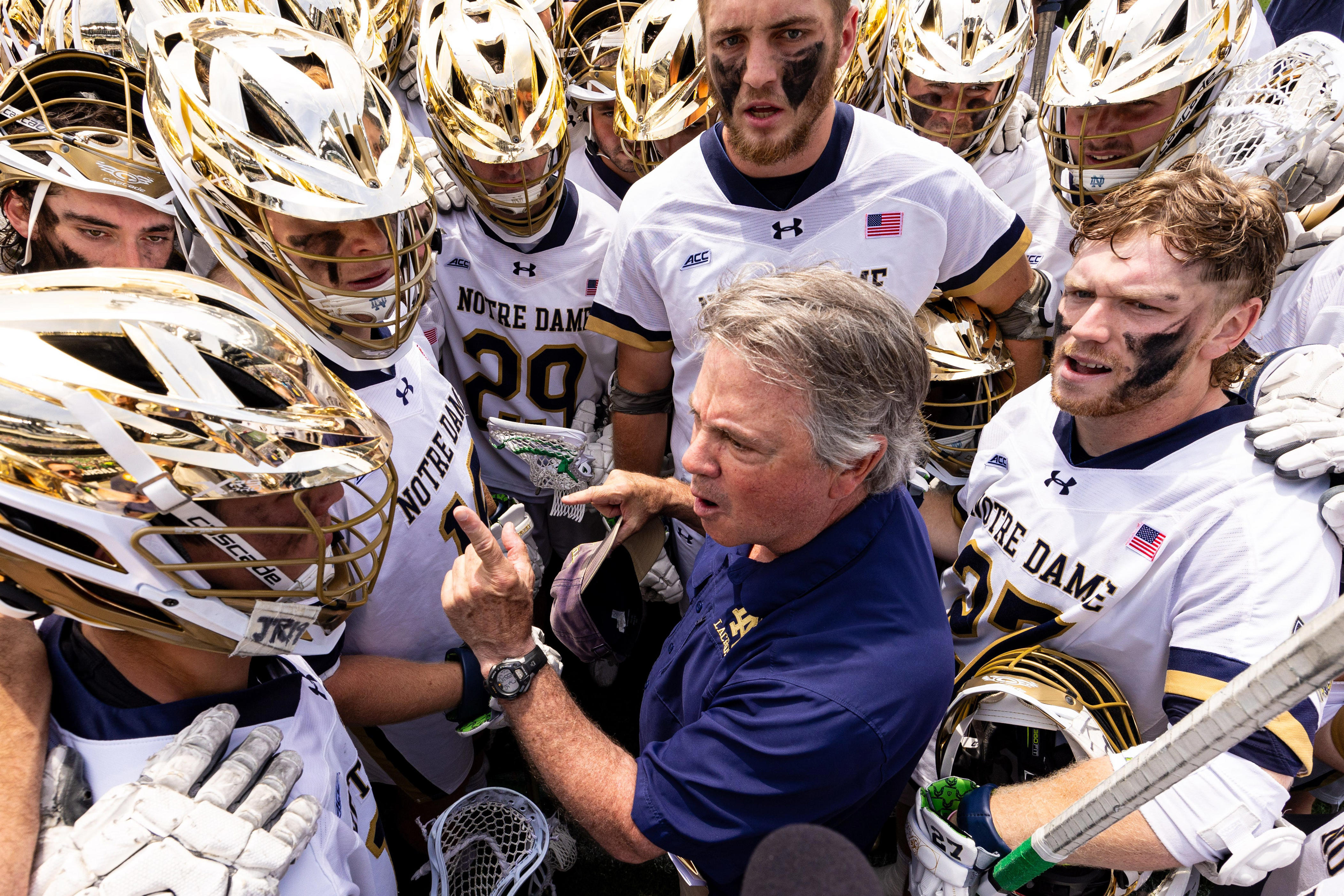 Where will Notre Dame men's lacrosse open 2025 NCAA Tournament?