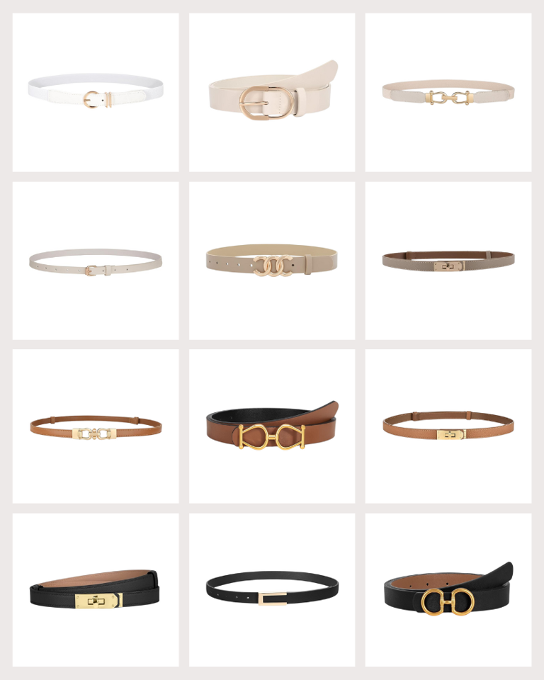 A Simple Way to Elevate Your Whole Look: New Amazon Belts