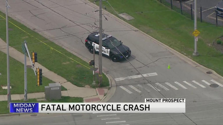 Mount Prospect Police Investigating Fatal Motorcycle Crash