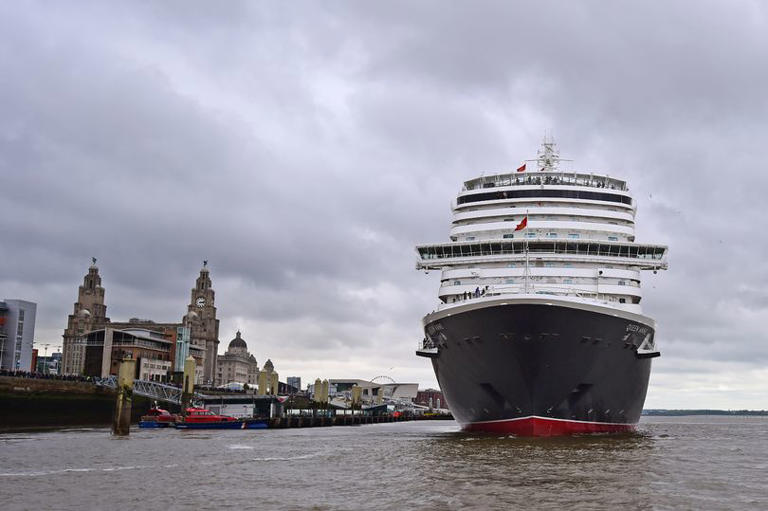 Timings for Cunard Queen Anne arrival and departure at Liverpool’s Pier ...