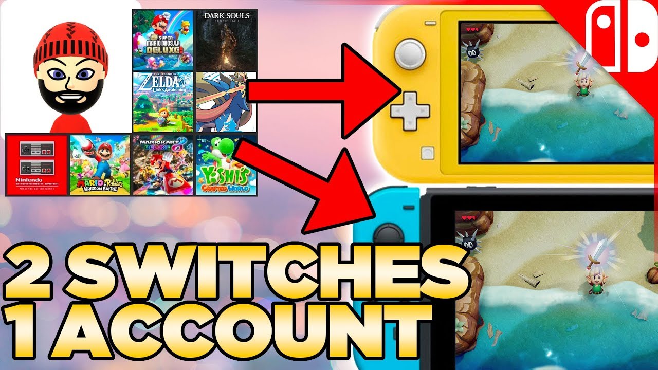 Using 1 Account on Nintendo Switch & Switch Lite - Playing Your Digital ...