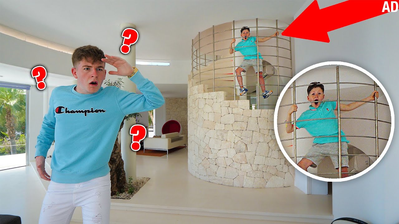 Extreme hide and seek in $10,000,000 mansion with brother