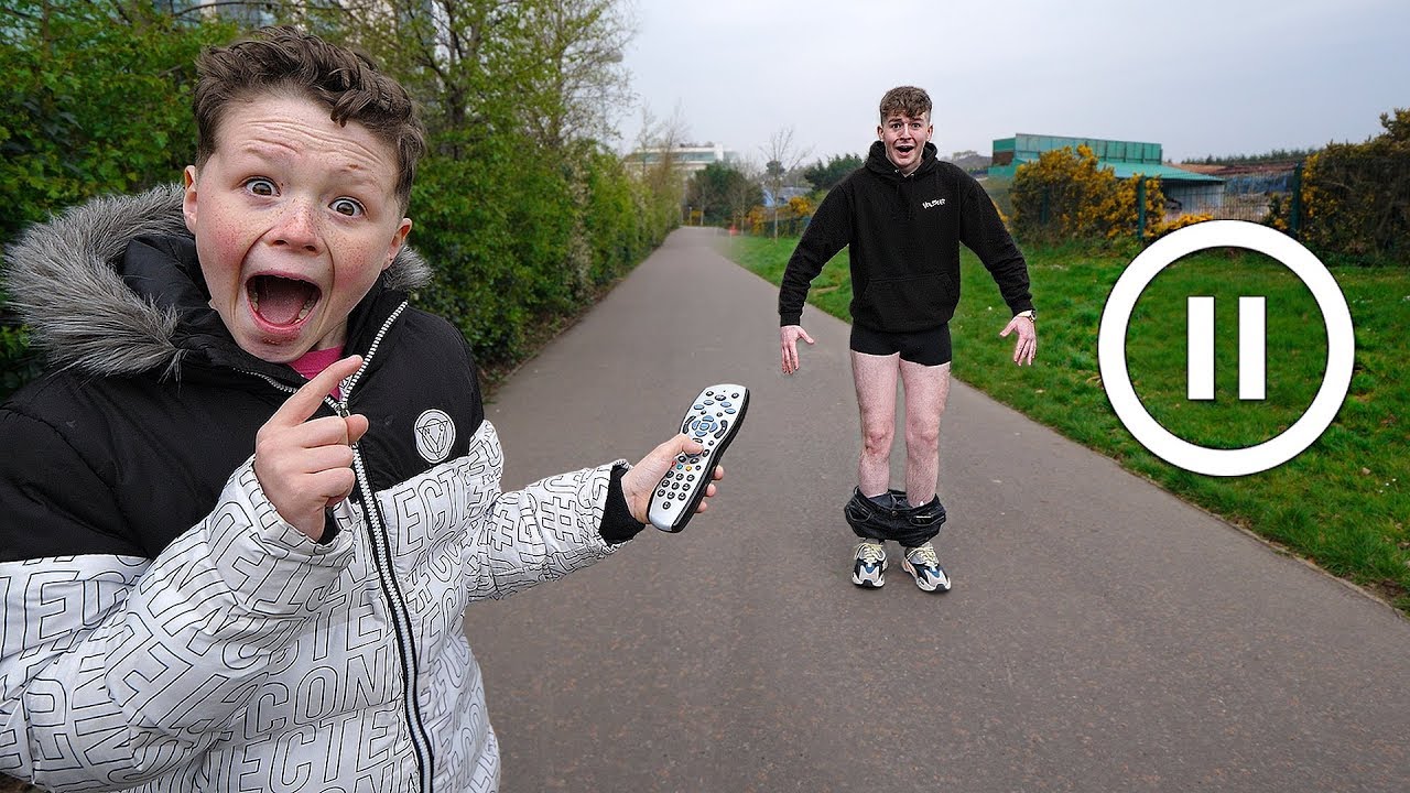 Brothers face off in the 24 hour pause challenge