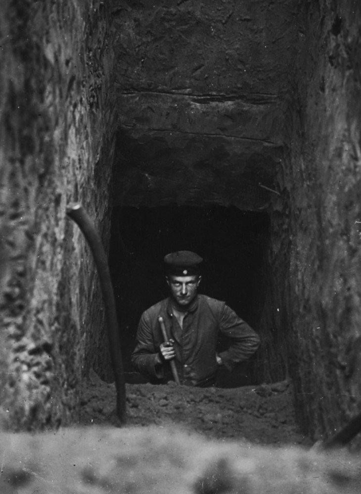 What was trench life like during the First World War?