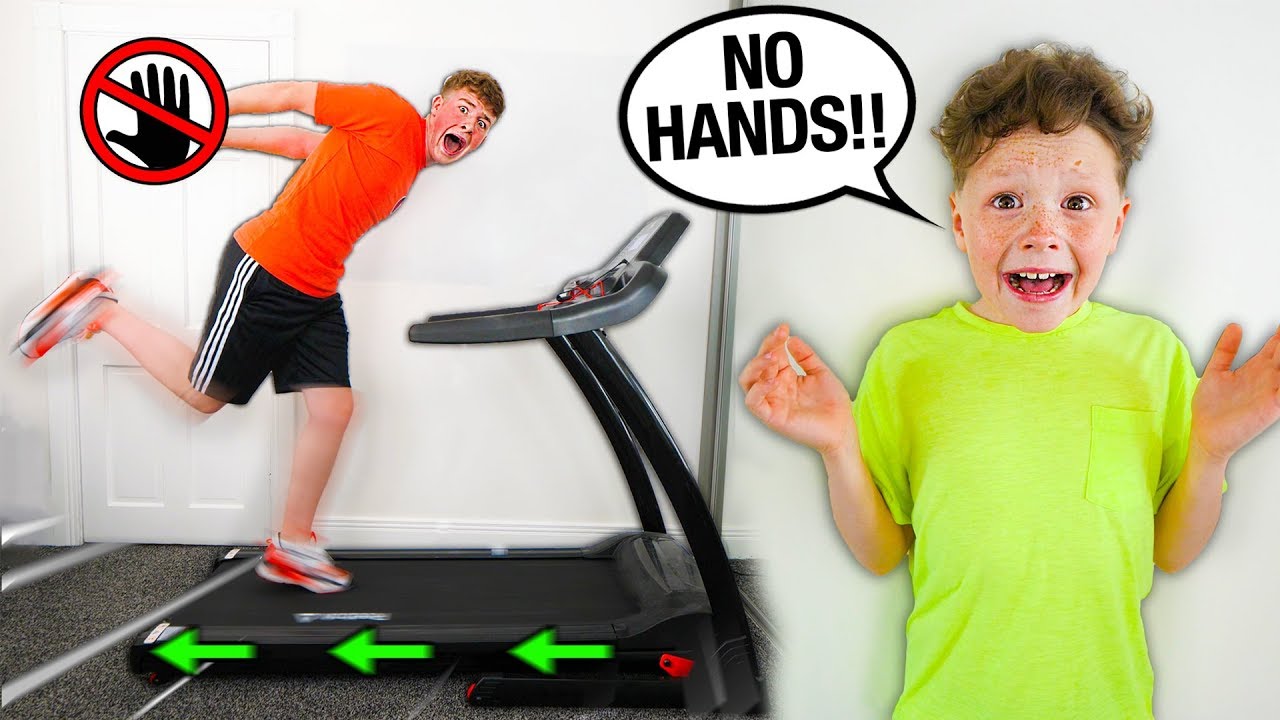 Hands free challenge with little brother for a day