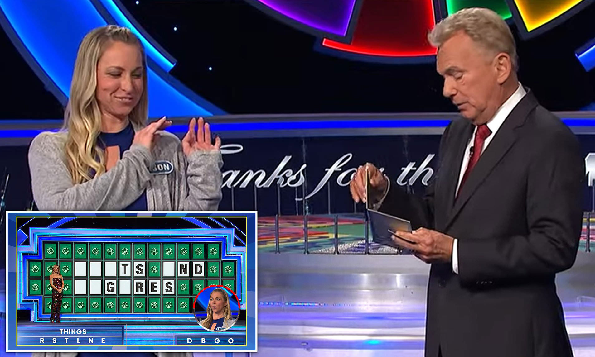 Wheel of Fortune host Pat Sajak's savage reaction to contestant who ... Wheel of Fortune host Pat Sajak's savage reaction to contestant who ...