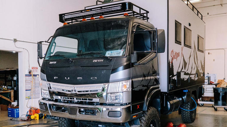 Meet the Hunter RMV Sherpa X-Line, the "Affordable" Off-Road RV Camper