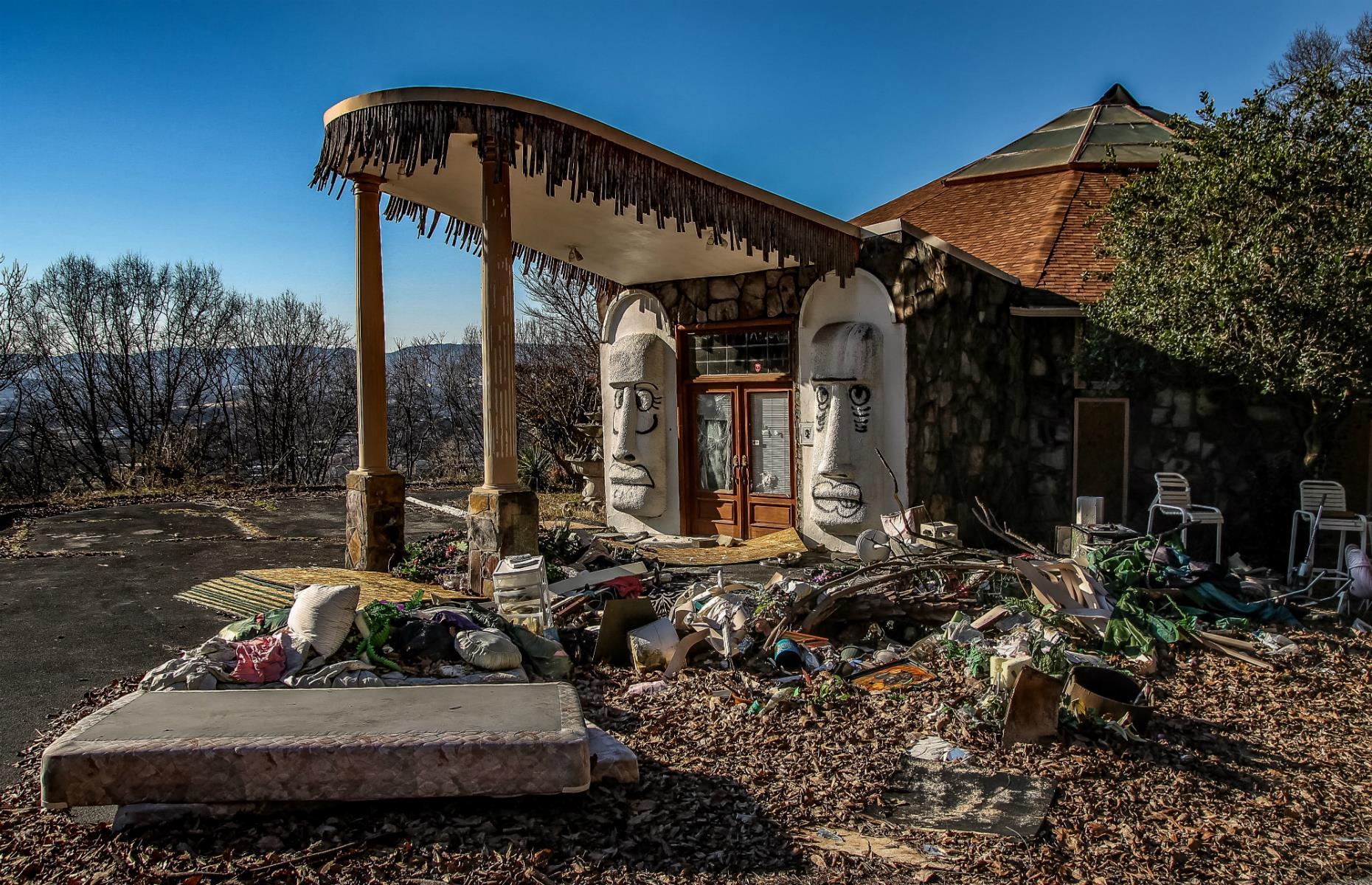 Inside the dream homes left abandoned and forgotten