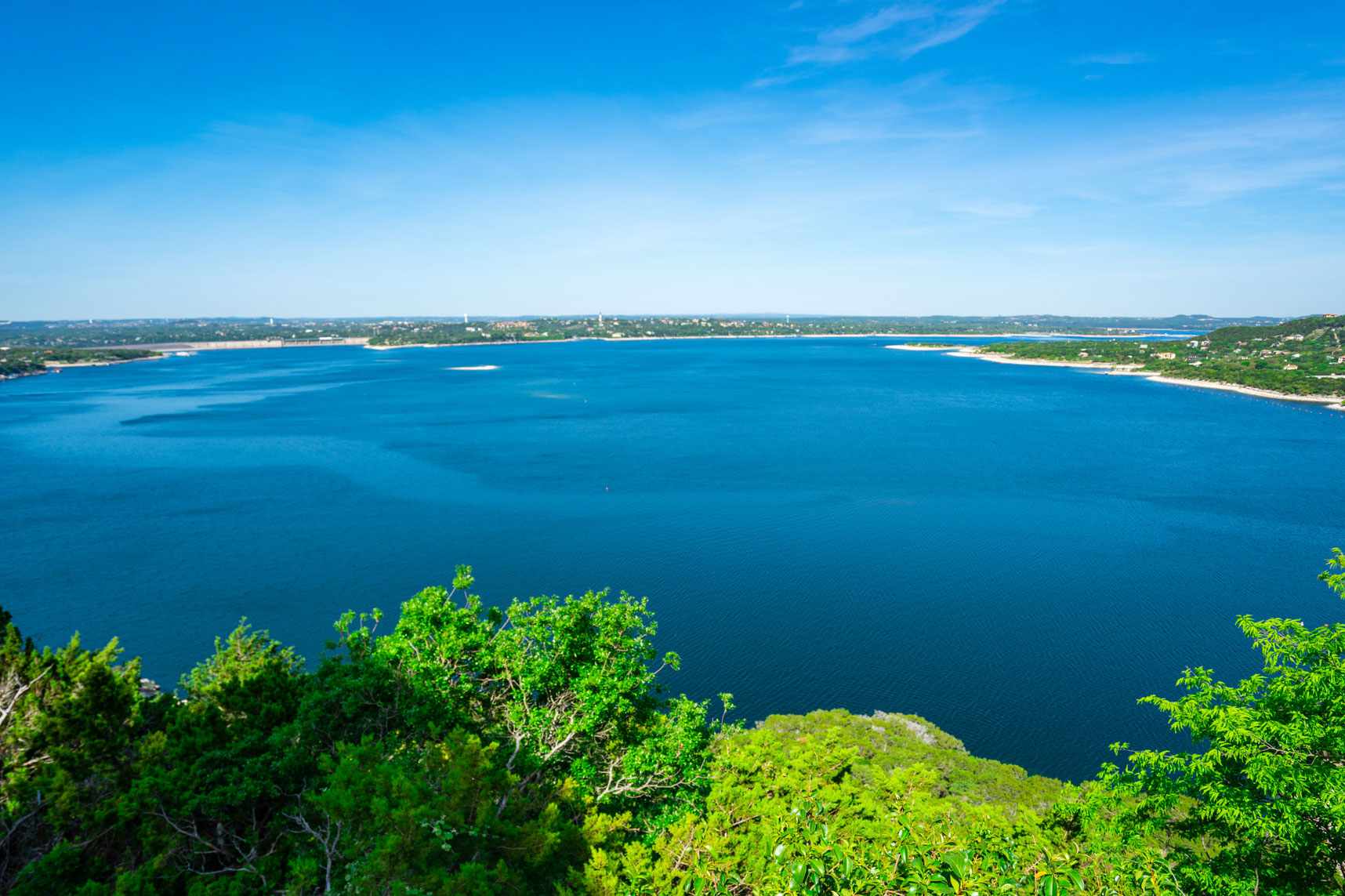 This Texas lake has some of the clearest, bluest water you’ll ever see
