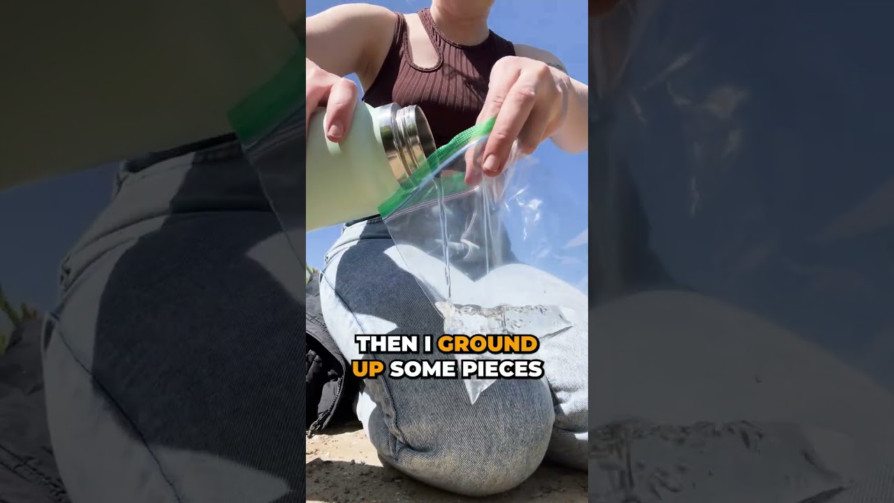 What happened when I tried starting a fire with water