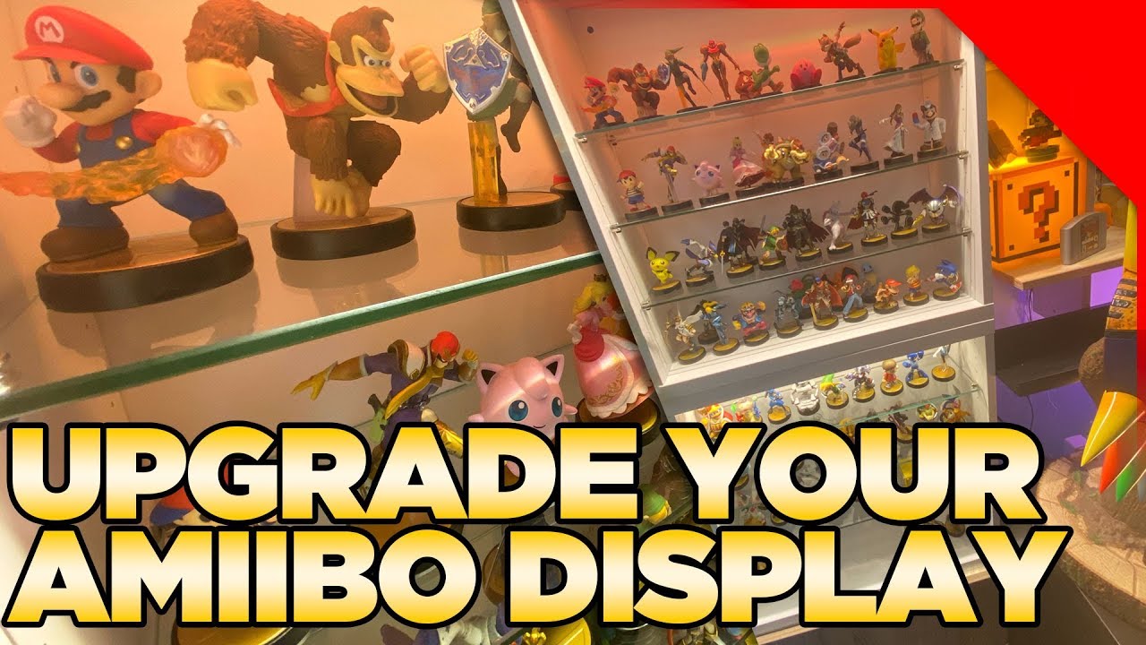 Building a VERY NICE Amiibo Display Shelf & Talking about YOUR Options