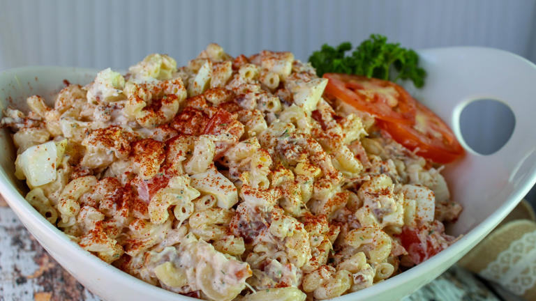 This hearty pasta salad can double as a side or main dish - chicken and ...