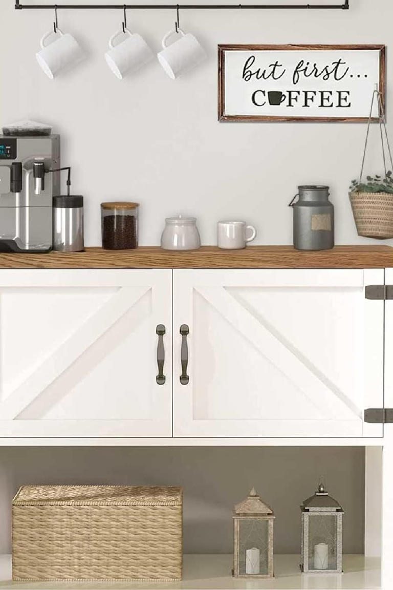 Effortless Coffee Bar Storage Ideas