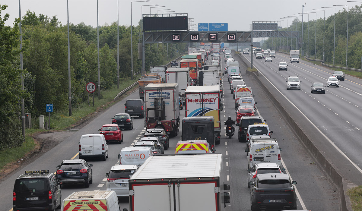 Avoid M50 – Major delays across Dublin after serious crash on motorway