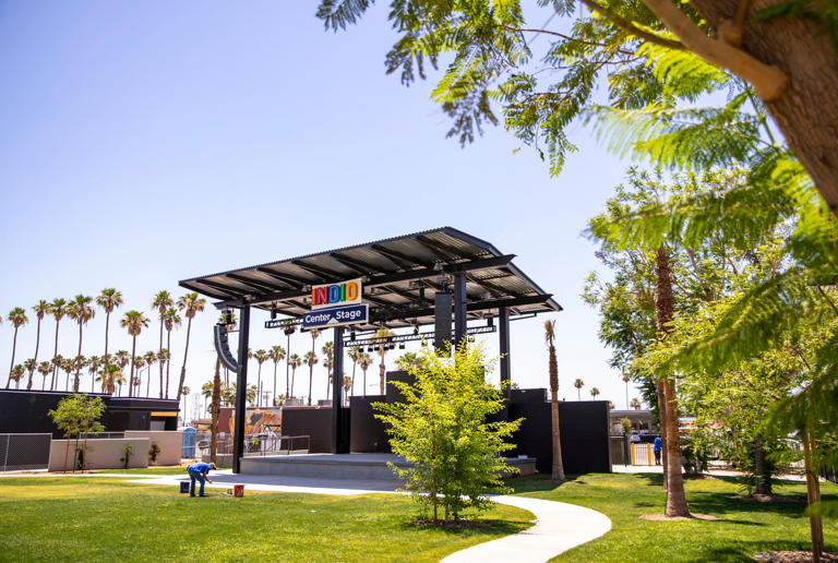 Head to Indio for free yoga, sound baths and a Coachella livestream ...