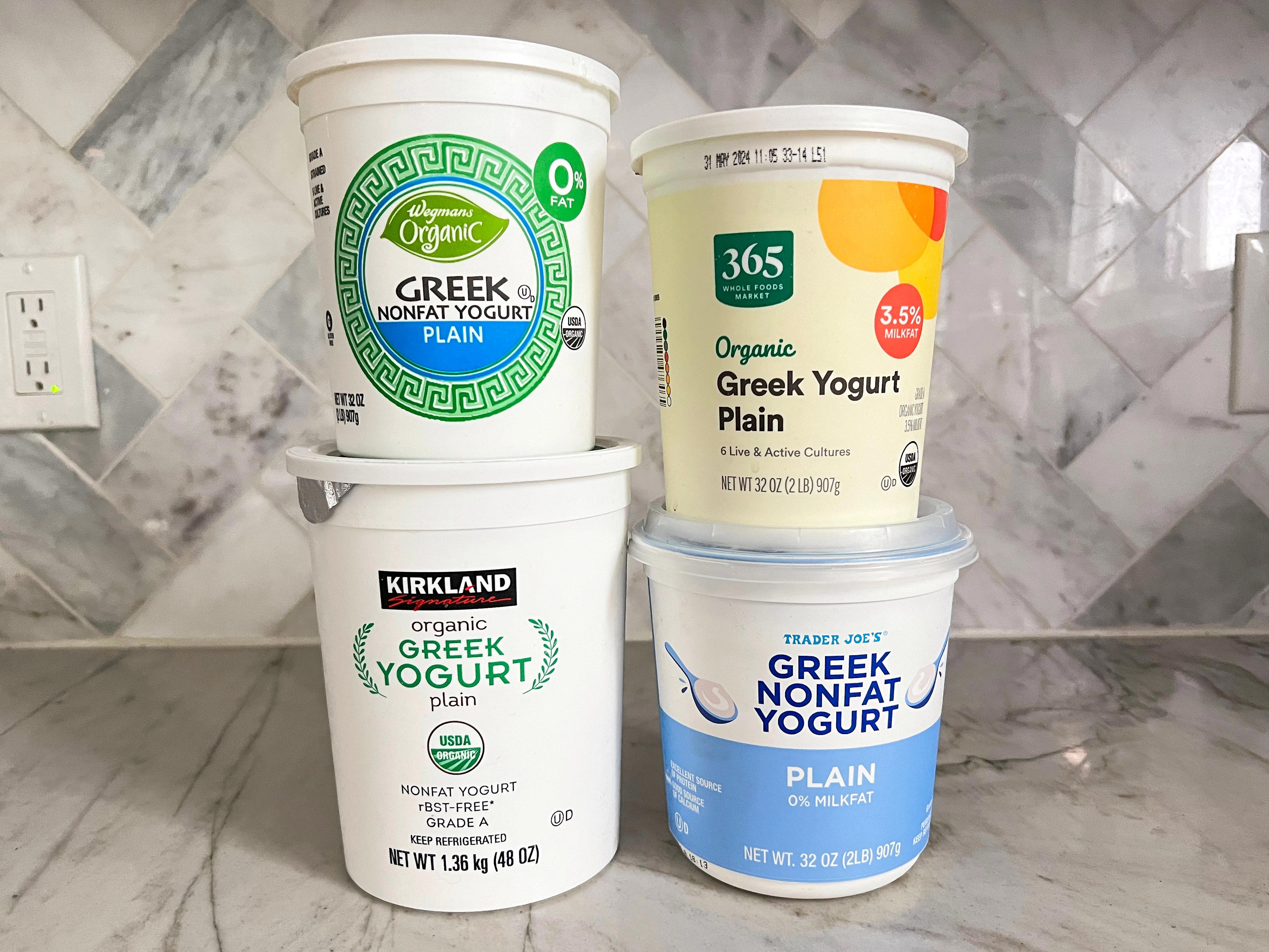 I tried store-brand Greek yogurt from Whole Foods, Trader Joe's, Costco ...