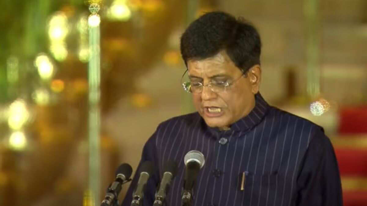 Modi 3.0 swearing-in ceremony: Piyush Goyal takes oath as Union Cabinet ... Modi 3.0 swearing-in ceremony: Piyush Goyal takes oath as Union Cabinet ...