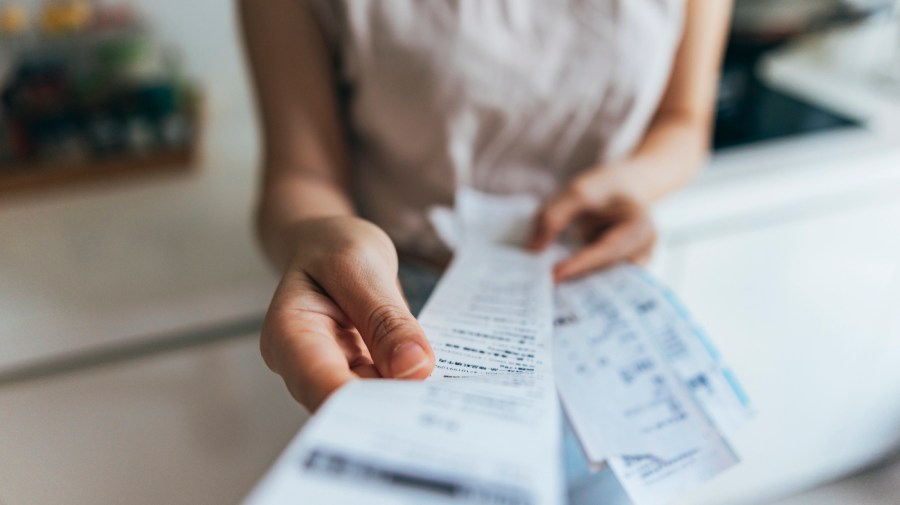 High levels of toxic chemicals found in paper receipts