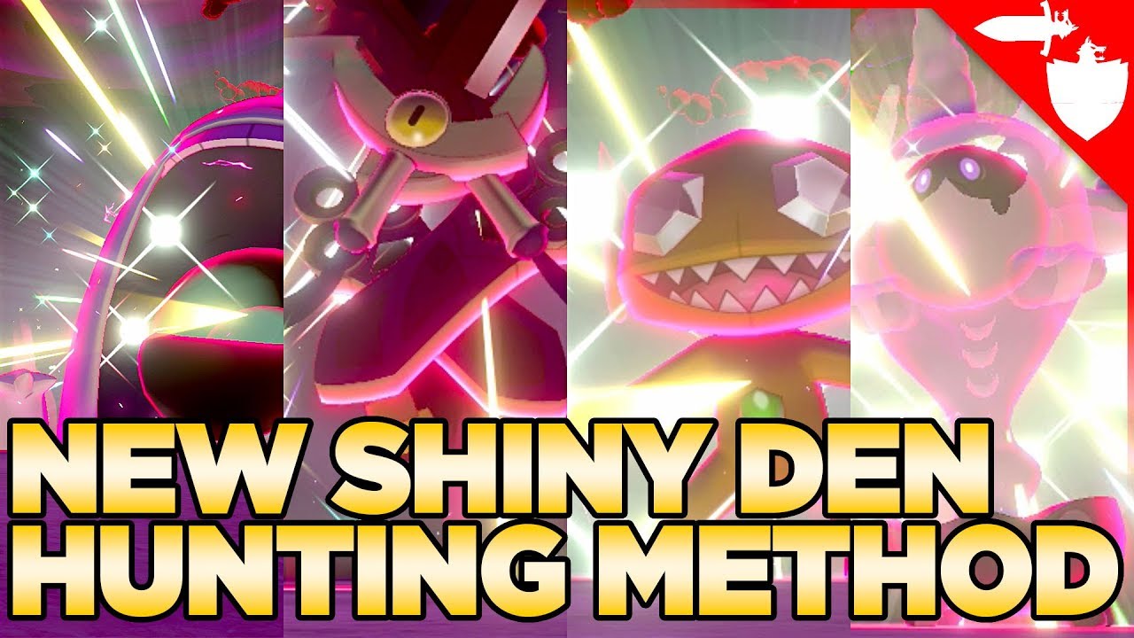 How to Hunt for a 100% Shiny Max Raid Den in Pokemon Sword and Shield ...