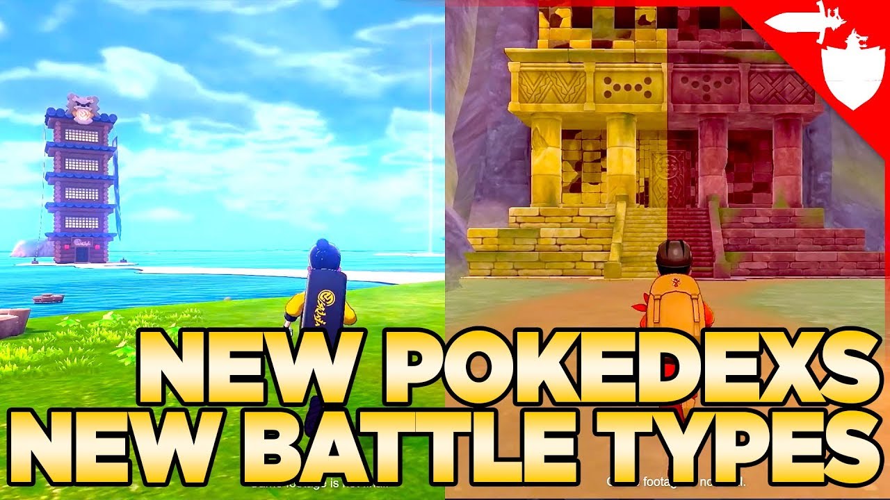 "New Pokedex, Battles Types, Release Dates & More info on Pokemon Sword ...