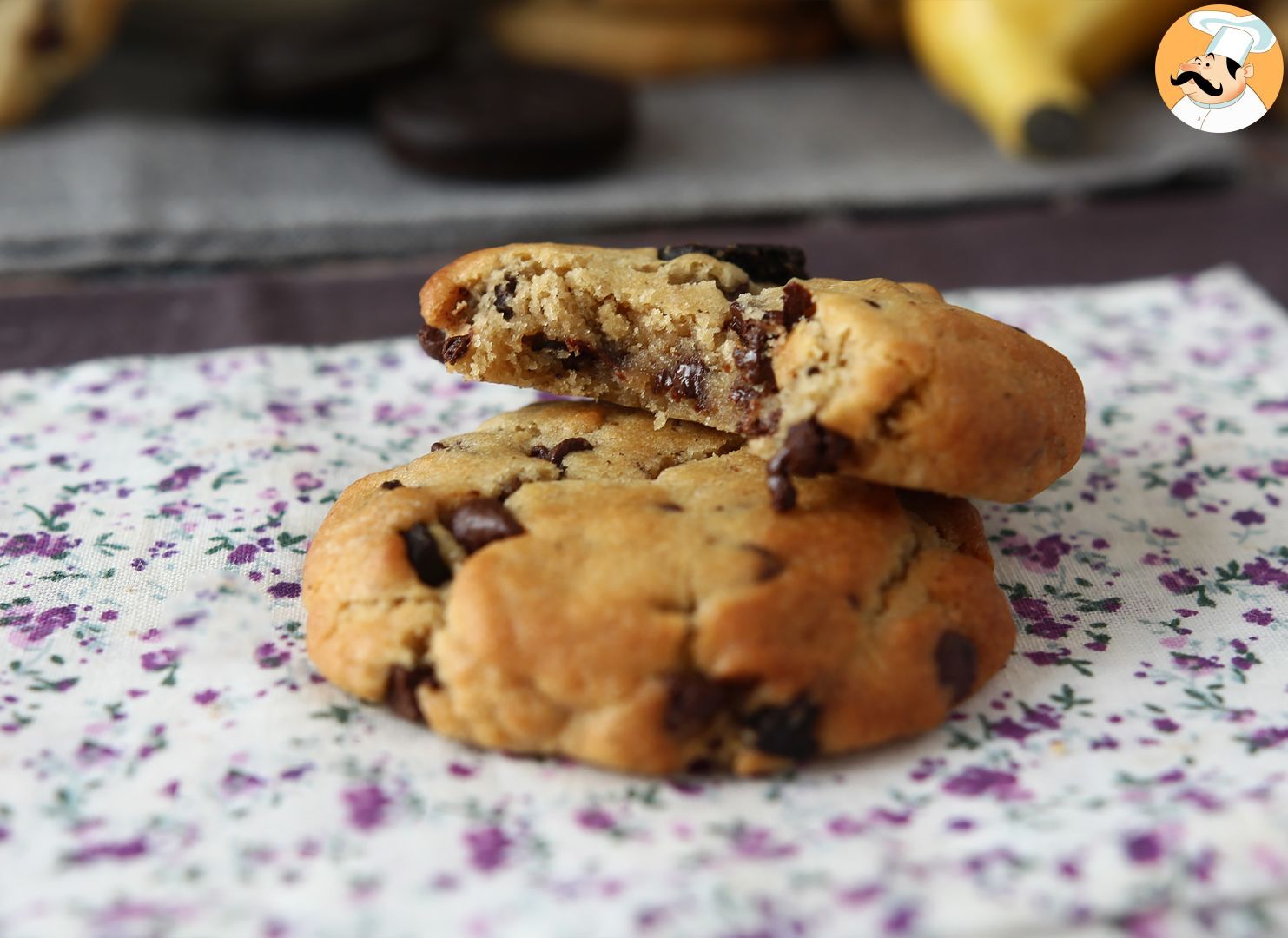 Air fryer cookies - cooked in just 6 minutes!