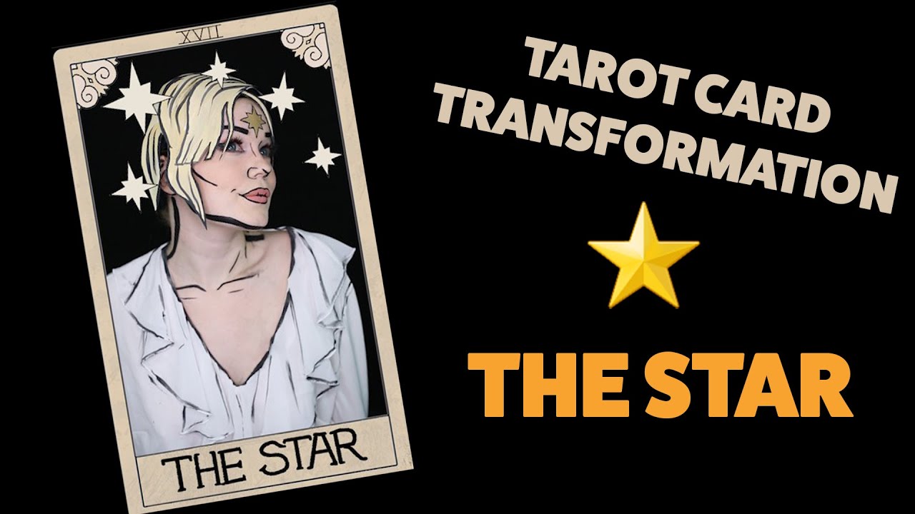 Mesmerizing Star Tarot Card Makeup Transformation Tutorial