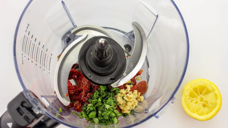 Ketchup and mustard can get boring on a burger - Sun-dried tomato basil ...