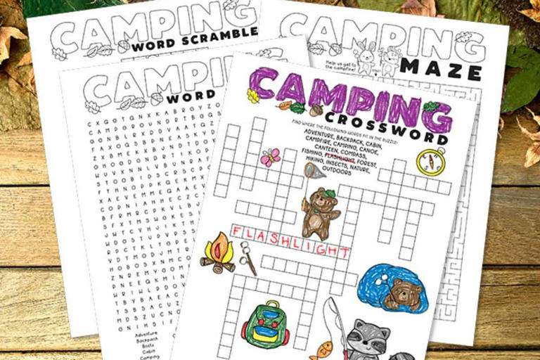 40 Free Camping Printables and Activities