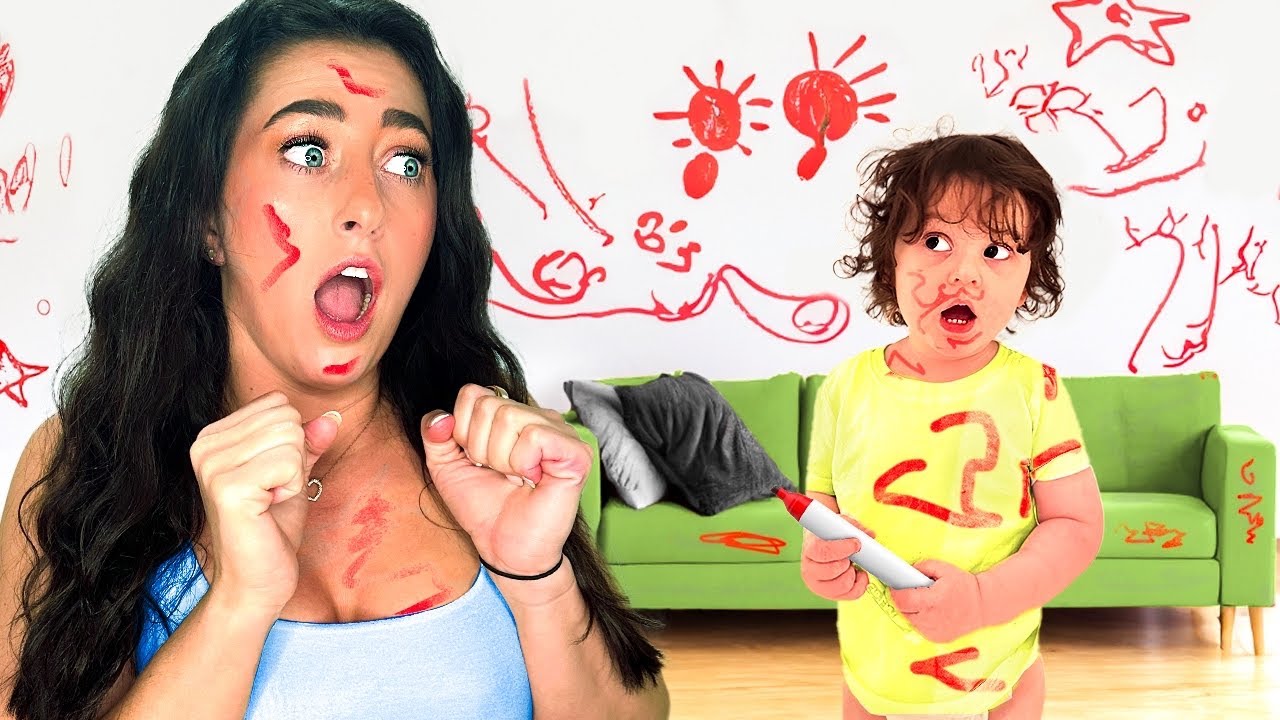 Chaos erupts when an energetic toddler controls a creator's entire day