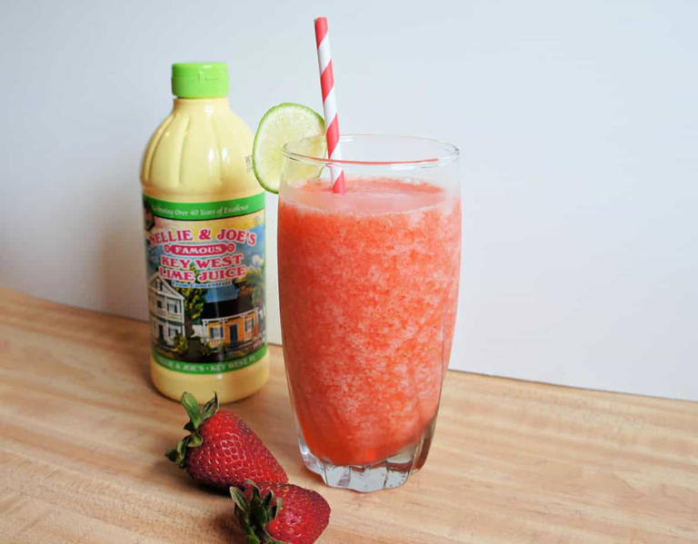 Try this refreshing Strawberry Key Limeade Slush