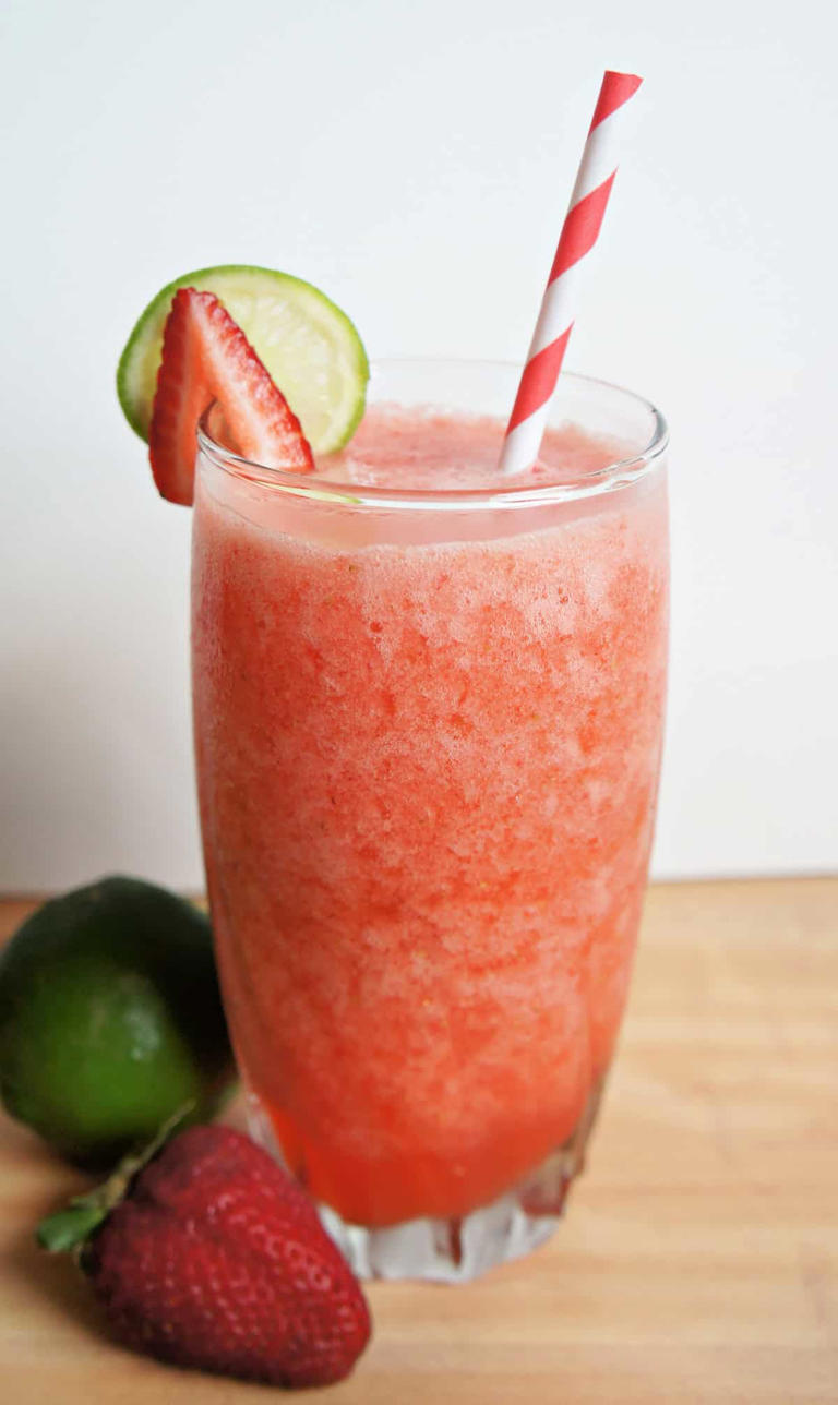 Try this refreshing Strawberry Key Limeade Slush